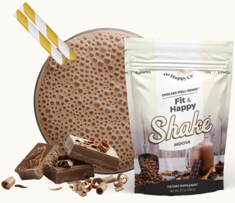 Fit & Happy Shake - Mocha - Healthy weight loss shake | HappyCo